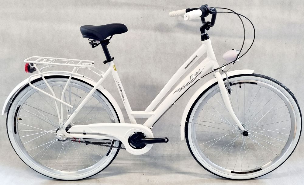 Rower 28 VINTAGE Damski 3b biały